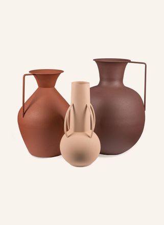 Pols Potten Polspotten 3er-Set Vasen Roman braun