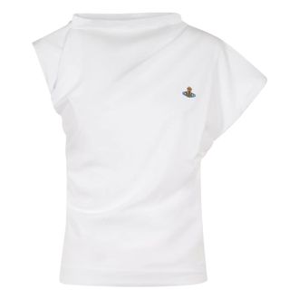 Vivienne Westwood Femme, Tops, Blanc, Taille: 38 FR Hebo Top