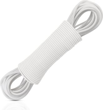Winsome Ersatz-W&auml;scheleine, 46 m lang, robust, langlebig und wetterbest&auml;ndig, 2,8 mm dicke PVC-W&auml;scheleine