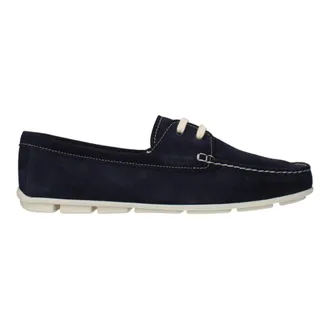 Prada Leather Slip-On Loafers - - Shoes - Damen - Schwarzk - 39 EU