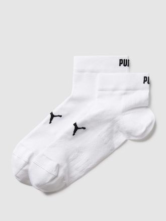 Puma Socken mit eingewebten Label-Details im 2er-Pack Modell Quarter