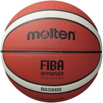 Molten BG3800 Series Basketball f&uuml;r drinnen und drau&szlig;en, FIBA-genehmigt, Gr&ouml;&szlig;e 6, Modell: B6G3800