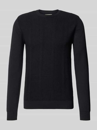 Blend Slim Fit Pullover in Strick-Optik Modell Baron