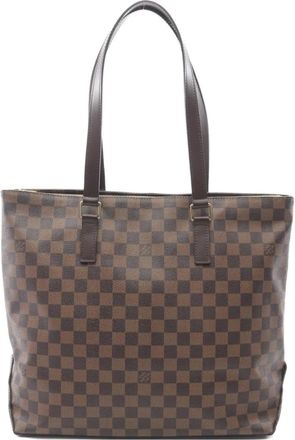 Louis Vuitton sac Cabas Mezzo pre-owned (2006) - Marron