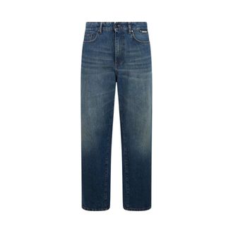 Iceberg Jean Droit Traitement Stone Wash - Homme - Jeans - Bleu - Taille: W33