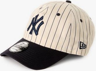 New Era Casquette ray&eacute;e en coton