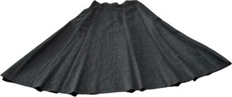 Douuod Femme, Jupes, Gris, Taille: 38 FR Gonna Midi Linea a C-passanti Fondo T.vivo
