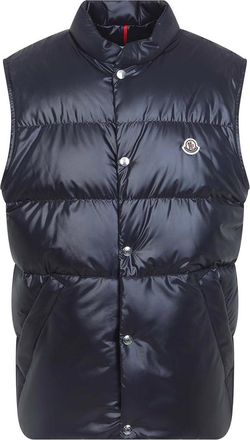 Moncler Gilet - Bleu Fonc&eacute;