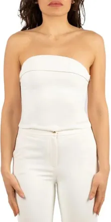 Nenette Femme, Tops, Blanc, Taille: 40 FR Top Donna