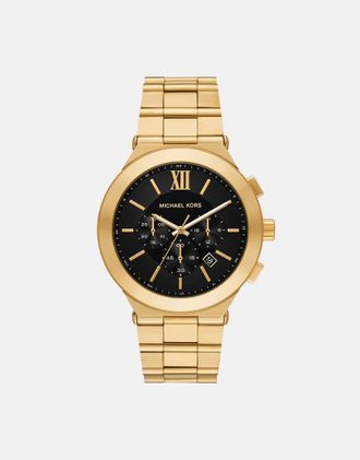 Michael Kors Billie - Herren-Chronograph aus goldfarbenem Edelstahl