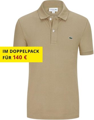 Lacoste Piqu&eacute;-Poloshirt Slim Fit PH4012, mit kleiner Krokodil-Stickerei in