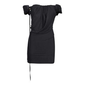 Jacquemus Femme, Robes, Noir, Taille: 42 FR La Robe Ciceri Mini Dress