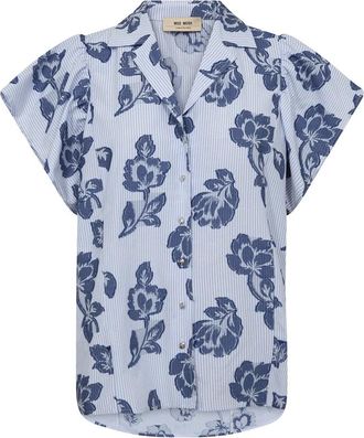 Mos Mosh MOS Mosh, Femme, Blouses et Chemises, Bleu, Taille: 42 FR Chemises