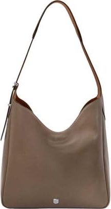 Fossil Fossil Dillon, Sac Hobo Femme, Gris Clair, Medium