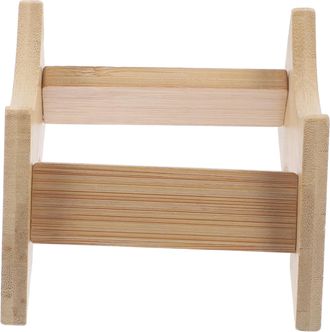 Lurrose Stabiler Holzgestell Getränkespenderhalter Robuster Kalter Kesseltisch für Wasserflaschen und Glühweinspender Rutschfester Ausgießständer für Partys B