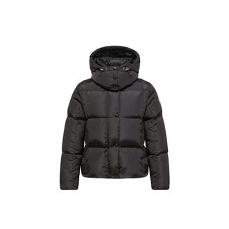 Moncler Moncler Doudoune &Agrave; Capuche Castlenew, Femme, Noir, Taille: 00