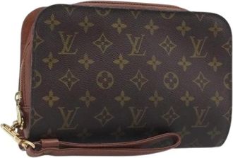 Louis Vuitton Sac pochette Monogram Pre-owned - Femme - Pre-owned - Brun - Taille: ONE Size