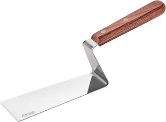 Triangle by s.Oliver 35 545 15 00 Plancha Palette 15 cm Nussbaum Edelstahl Brasero Plancha Grillringe Grillpalette Grillspachtel Grillwender Wender BBQ Made in Solingen Ge