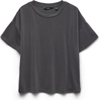 Vero Moda Damen Vmfilli 2/4 Tee JRS Ga Noos, Asphalt, Small