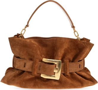 Balmain Femme, Sacs, Brun, Taille: ONE Size Anthem Medium Handbag