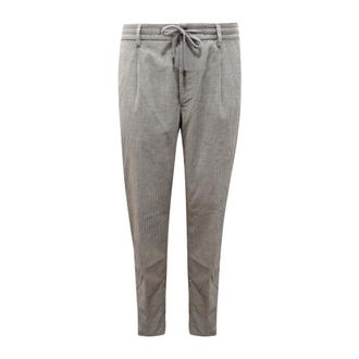 PESERICO Homme, Pantalons, Gris, Taille: 2XL Pantalon en Velours Fabriqué en Italie