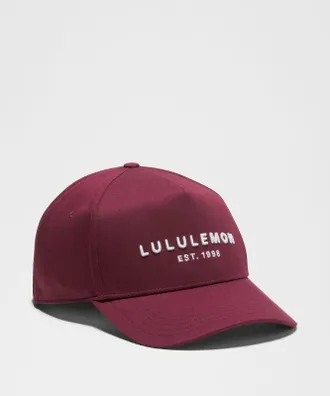 lululemon Casquette snapback The All Days - Burgundy/Blanc - Taille L/XL