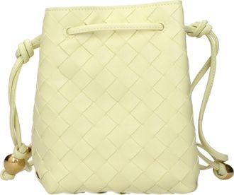 Bottega Veneta Femmes Sacs &agrave; bandouli&egrave;re en cuir jaunes