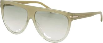 Victoria Beckham unisex, Accessoires, Vert, Taille: 60 MM Flat Top Lunettes de soleil