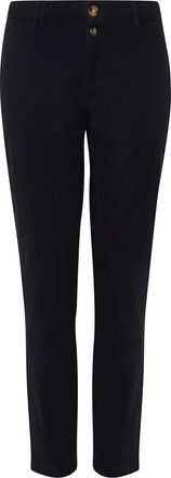 Oxmo Pilar Damen Chinohose. Größe:36. Farbe:Black (194007)