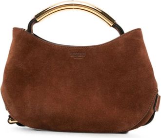 Moschino Femme, Sacs, Brun, Taille: ONE Size Handle Me Tote