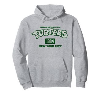 Teenage Mutant Ninja Turtles TMNT Turtle Power New York Varsity Zeichentrick-Klassiker mit 80er-Logo Pullover Hoodie