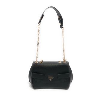 Guess Femme, Sacs, Noir, Taille: ONE Size Sac bandouli&egrave;re/cou Serenova