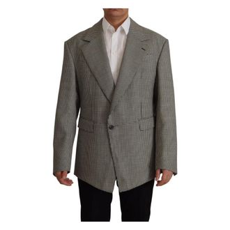 Dolce & Gabbana Homme, Vestes, Gris, Taille: M Blazer