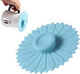 Generic Deckel für Tassen aus Silikon - Deckel für Tassen aus Silikon, Deckel für Kaffeetassen aus Silikon für Teetasse | Staubdichter Deckel für Weinglas