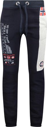 Geographical Norway Merinos EO-PR Navy Men 100 B67 (WU8131H/GNO/Navy) Herren-Trainingshose, dunkelblau, bequem, Verstellbarer Bund, schmal geschnitten, Bündchen XL