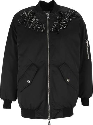 Ermanno Scervino Bomber - Femme - Vestes - Noir - Taille: 34 FR