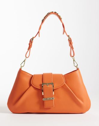 Valentino Cassandra - Sac &agrave; main avec boucle - Orange