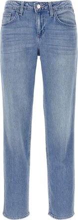 L'agence Femme, Jeans, Bleu, Taille: W28 Nevia Slouchy Straight-Leg Jeans