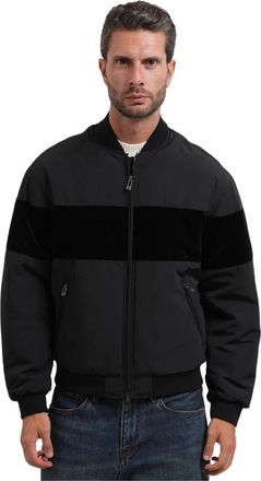 A|X Armani Exchange Blouson Bomber - Homme - Vestes - Noir - Taille: L