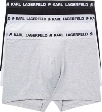 Karl Lagerfeld Logo Trunk Set 3P - - Underwear - Herren - Mehrfarbig - XL