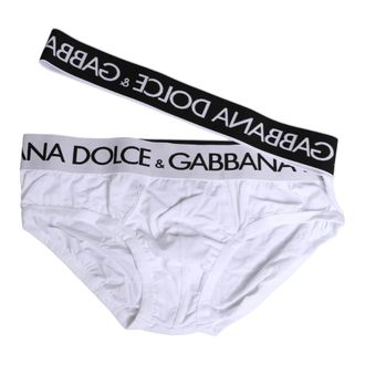 Dolce & Gabbana Homme, Sous-v&ecirc;tements, Blanc, Taille: XS Brando Brief