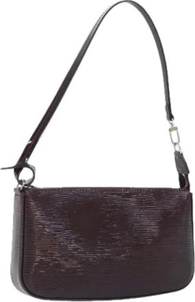 Louis Vuitton Pochette daccessoires Pre-owned - Femme - Pre-owned - Brun - Taille: ONE Size