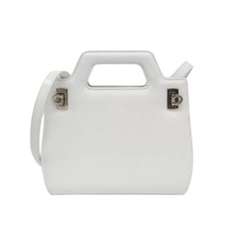 Ferragamo Pre-owned Wanda Au-21 3485 Handtasche - - Pre-owned - Damen - Wei&szlig; - ONE SIZE