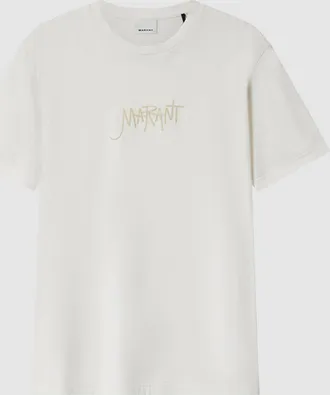 Isabel Marant Tee Shirt Homme Honore Off White