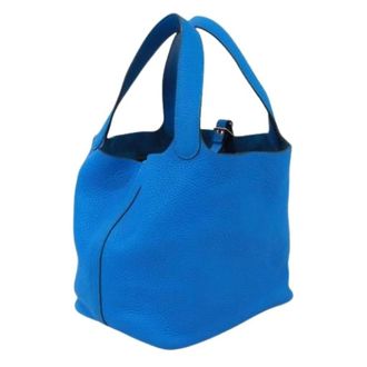 Herm&egrave;s Sac cabas vintage Pre-owned - Femme - Pre-owned - Bleu - Taille: ONE Size