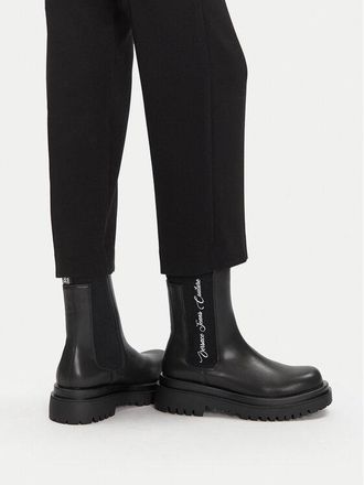 Versace Jeans Couture Klassische Stiefeletten 79VA3S60 Schwarz