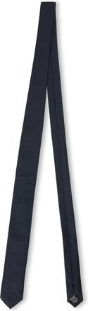 HUGO BOSS Krawatte, Jacquard (Dunkelblau)