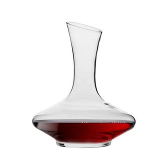 Krosno Décanteur Essence 1200 ml, verrerie artisanale, design élégant et fonctionnel, parfait pour décanter et servir le vin | Cristal sans plomb