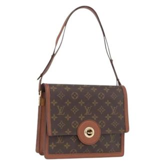 Louis Vuitton Sac bandouli&egrave;re en toile Pre-owned - Femme - Pre-owned - Brun - Taille: ONE Size
