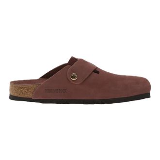 Birkenstock Boston Big Buckle Narrow Fit - - Shoes - unisex - Braun - 40 EU